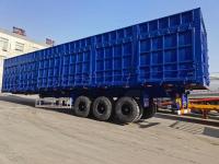 China 3-Axis 40-100 Tons Box Semi-Trailer Not Self-dumping 1 Year After-sales Service for sale