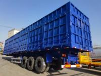 China 3-Axis 40-100 Tons Box Semi-Trailer Not Self-dumping 1 Year After-sales Service for sale