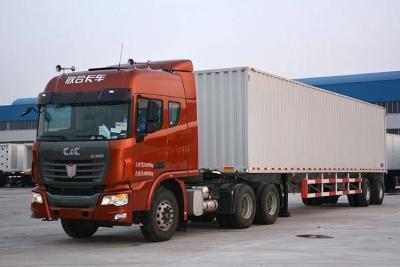 China 3 Axles 50 Tons Bulk Cargos Truck Trailer with PVC Side Curtain Sliding Semi Trailer 1 for sale