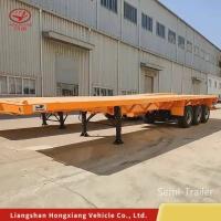 China Skeleton Container Semi Trailer 2 3 Axle 20 40FT Skeleton Trailer with Customization for sale