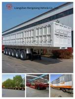 China 2/3 Axle 53 FT Dry Van Trailer with Dual Air Brake System and Aluminum Enclosed Cargo Box for sale