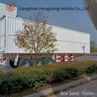 China Cattle Transport Long Vehicle Cage Van/Box Type Semi Truck Trailer 13750*2550*3650 Steel for sale
