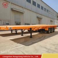 China 3 Axles 40FT Container Skeleton Chassis Semi Trailer for Easy Loading and Unloading for sale