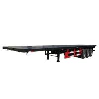 China 3-Axle 40t60t Flatbed Truck Trailer Suitable for Customer Requirements for sale