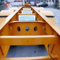 China 40FT Tri-Axle Container Skeleton Semitrailer Customization for Container Transport for sale