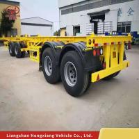 China Multi-link Suspension System Container Semi-Trailer for Heavy-Duty Transport for sale