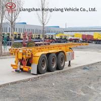 China Multi-link Suspension System Container Semi-Trailer for Heavy-Duty Transport for sale