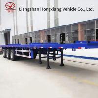 China Multi-link Type Skeleton Extendable Low Bed Semi-Trailer for Heavy Cargo Transport for sale