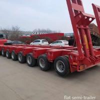China ABS Anti-lock Braking System 13m Flatbed Truck Heavy Duty 3 Axles 40FT Semi-Trailer for sale