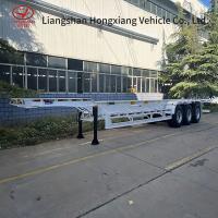 China Container Skeleton Bulk Cement Semi Trailer Suitable for Various Industries for sale