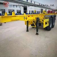 China ABS Anti-lock Braking System Container Skeleton Trailer/Flatbed Semi Trailers 5.5 tons for sale