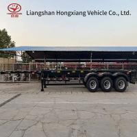 China ABS Anti-lock Braking System Container Skeleton Trailer/Flatbed Semi Trailers 5.5 tons for sale