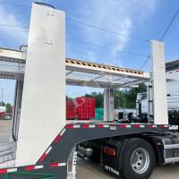 China 2-Axle Loading Vehicle Transport Semi-Trailer for Transporting Commercial Products for sale