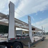 China 2-Axle Loading Vehicle Transport Semi-Trailer for Transporting Commercial Products for sale