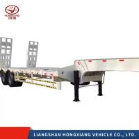China Flatbed Shipping Container Semi-Trailer 5.5 Tons Capacity for Trailers Manufacture for sale
