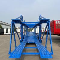 China 2/3 Axle Double Floor Steel Chassis Auto Vehicle Transporter for Heavy Duty Transport for sale