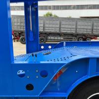 China 2/3 Axle Double Floor Steel Chassis Auto Vehicle Transporter for Heavy Duty Transport for sale
