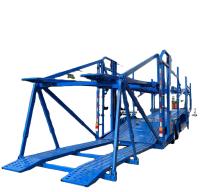 China 2/3 Axle Double Floor Steel Chassis Auto Vehicle Transporter for Heavy Duty Transport for sale