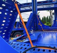China 2 Axle 80 Ton Car Transport Truck middot Trailer for Heavy Duty Steel Transportation for sale