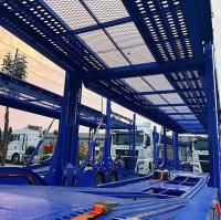 China 2 Axle 80 Ton Car Transport Truck middot Trailer for Heavy Duty Steel Transportation for sale
