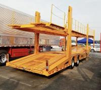 China EHL9400Z 2 Axle Double-Decker Car Transport Trailer Semi Trailer with 1820mm Tread for sale