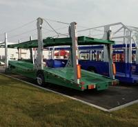 China EHL9400Z 2 Axle Double-Decker Car Transport Trailer Semi Trailer with 1820mm Tread for sale