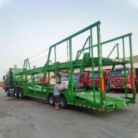 China 2/3 Axle Twin City 8 Car Transport Semi-Trailer with ABS Anti-lock Braking System for sale