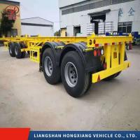 China 8/12/16 Tire Number Container Chassis in Colour for Container Transportation Needs for sale