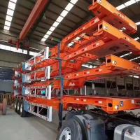 China 8/12/16 Tires Medium Duty Container Side Lifter for Self Loading Skeleton Containers for sale