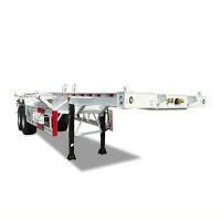 China Self-dumping Skeleton Trailer Car Tow Dolly Trike Trailer Flat Semi Trailer for Market for sale