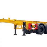 China Self-dumping Skeleton Trailer Car Tow Dolly Trike Trailer Flat Semi Trailer for Market for sale