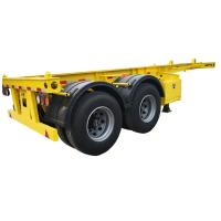 China Self-dumping Skeleton Trailer Car Tow Dolly Trike Trailer Flat Semi Trailer for Market for sale