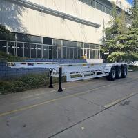 China Multi-link Type Container Chassis Skeleton Semi Trailer for Safe and Smooth Transport for sale