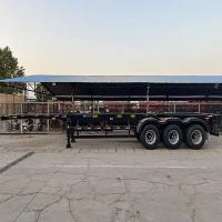 China Multi-link Type Container Chassis Skeleton Semi Trailer for Safe and Smooth Transport for sale