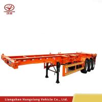 China Skeleton Fence Container Car Carrier Dump Semi Trailer Truck Semi-Trailer in Colour for sale