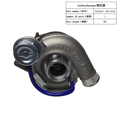 China Perkins T422423 For CAT 320gc C4.4 Electronic Fuel Injection Turbocharger Perkins Engine Parts for sale
