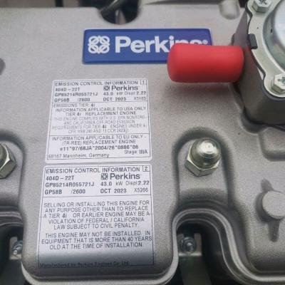 China 404D-22T Perkins Engine 43KW 2600 Rpm Perkins Motors With 4 Cylinders for sale