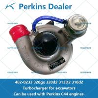 China Perkins C4.4 Engine Turbocharger For 320GX 320D2 313D2 318D2 Excavator Turbocharger T422411 482-0233 for sale