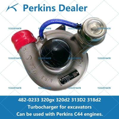 China Perkins C4.4 Engine Turbocharger For 320GX 320D2 313D2 318D2 Excavator Turbocharger T422411 482-0233 for sale