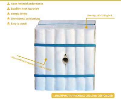 China Customized 1460 C 220kg/m³ Furnace Lining Thermal Insulation Aluminum Silicate 1500 Chrome Ceramic Fiber Modules for Sale for sale