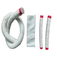 China Factory High Temperature Refractory Ceramic Fiber Textile 1260 C Fabric Rope Tape Cloth For Insulation Material for sale