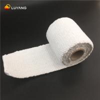 China Factory High Temperature Refractory Ceramic Fiber Textile 1260 C Fabric Rope Tape Cloth For Insulation Material for sale