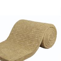 China Wire Mesh Reinforced Rock Wool Blanket for High-Temperature Equipment with Customizable Size for sale