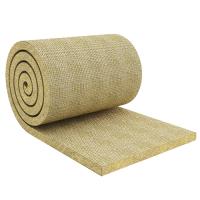 China Wire Mesh Reinforced Rock Wool Blanket for High-Temperature Equipment with Customizable Size for sale