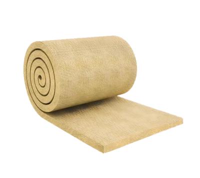 China Thermal Insulation Rockwool Blanket With Wire Mesh Alumina 50 - 120kg/m3 for sale