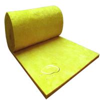 China Low Thermal Conductivity Fiberglass Glass Wool Blanket Heat Insulation Roll For HVAC System for sale