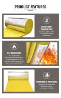 China Fireproof Insulation Blanket Fiber Glass Glasswool Water-Repellent Sound-Proof Heat-Insulating With Aluminum Foil for sale