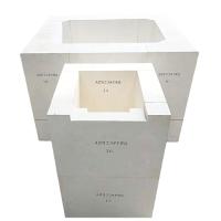 China Sintered AZS Brick Zirconium Corundum Brick For Refractory Glass Melting Furnace for sale