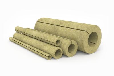 China Modern Rockwool Pipe Thermal Insulation Soundproofing Fire Prevention for sale
