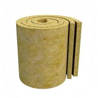 China Fireproof Rockwool Wire Mesh Blanket Insulation Sound Absorption Mineral Wool Roll for sale